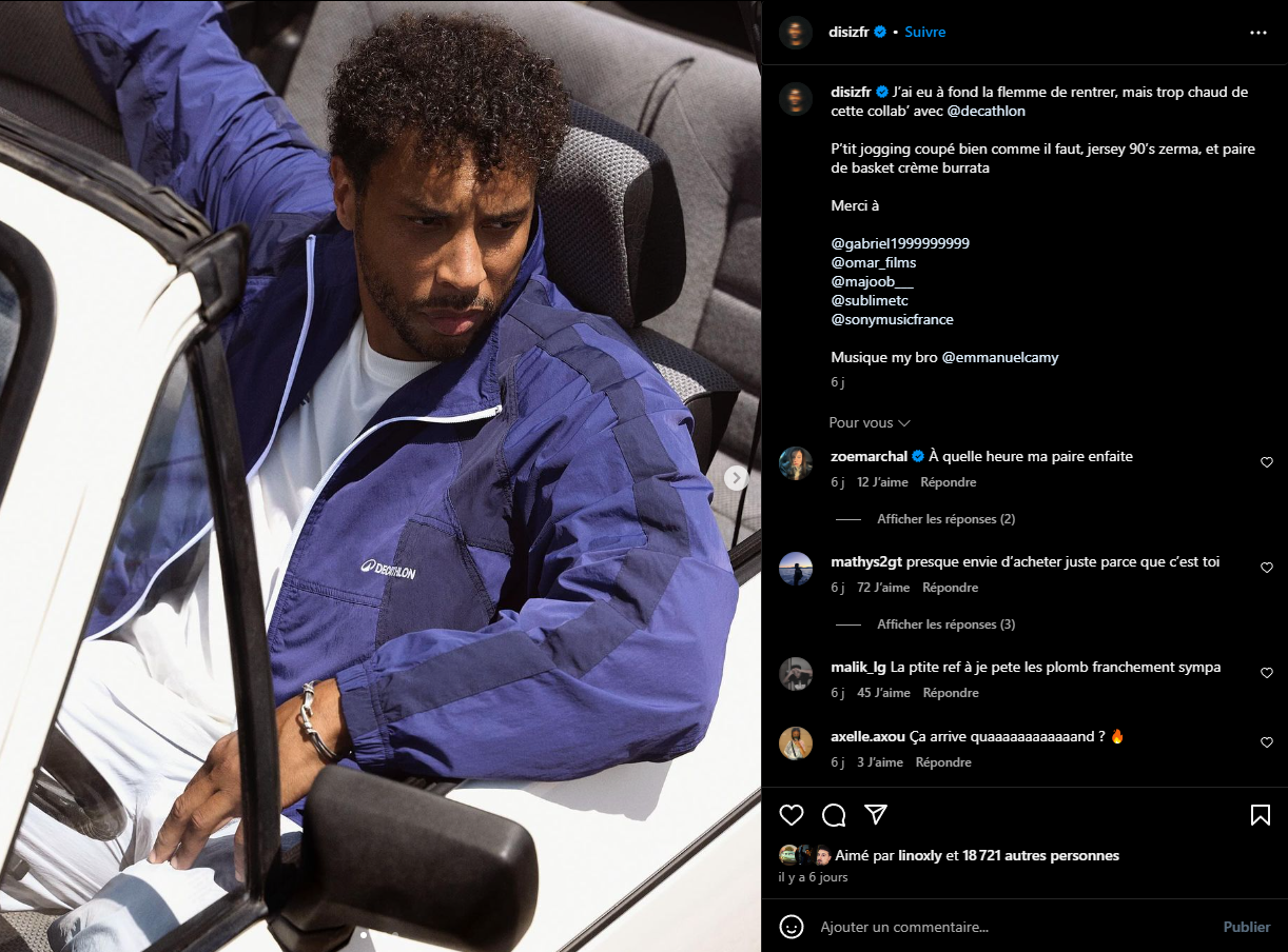 Decathlon ressort une collaboration emblématique des 90’s en collab ...